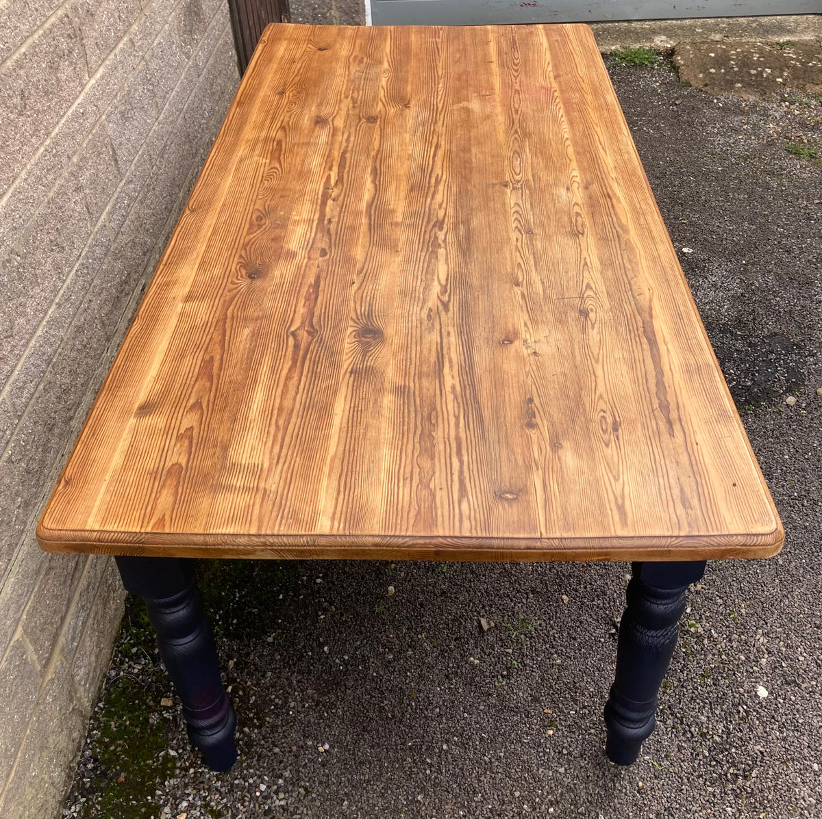 Rustic Pine Farmhouse Table from East Meets West – The Emporium Yeovil