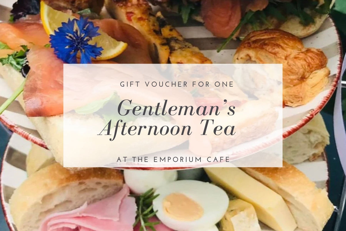 Gentleman's Afternoon Tea for One – The Emporium Yeovil